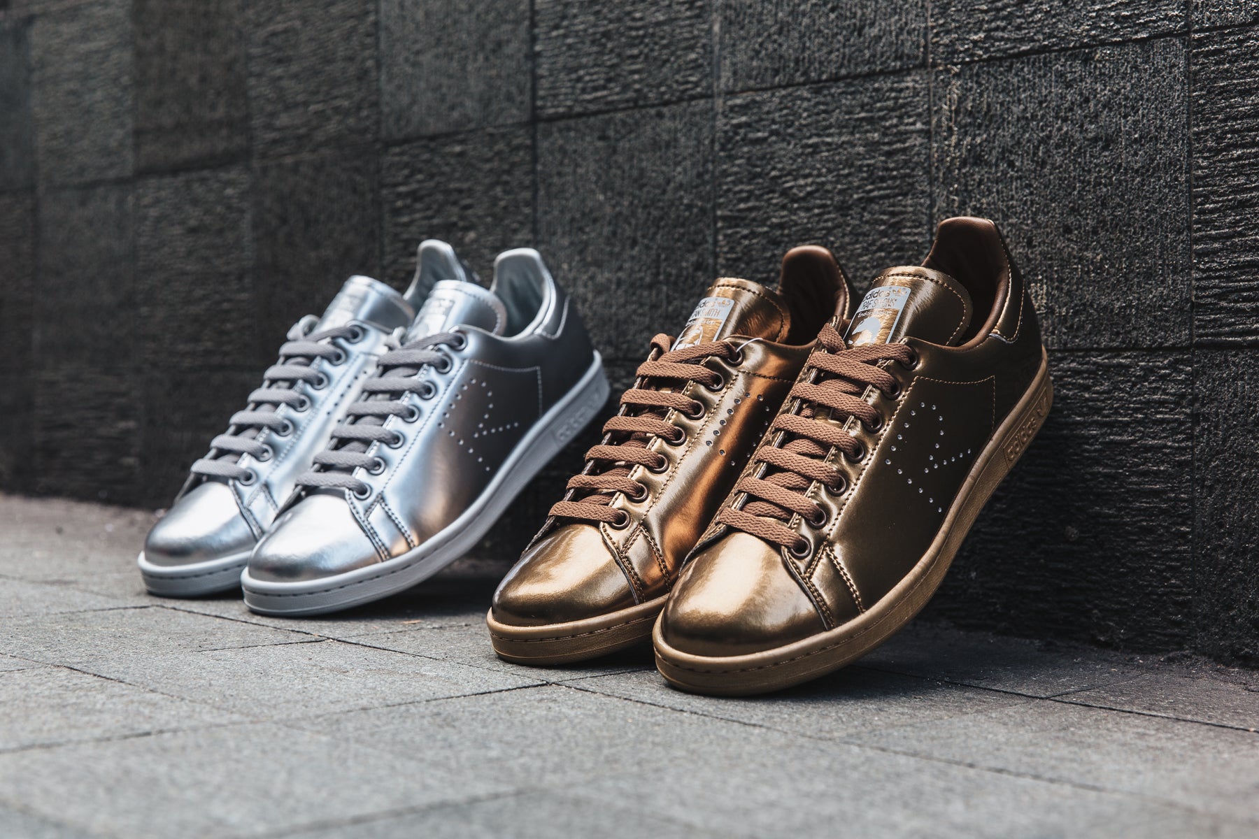 Raf Simons x adidas Stan Smith in Metallic