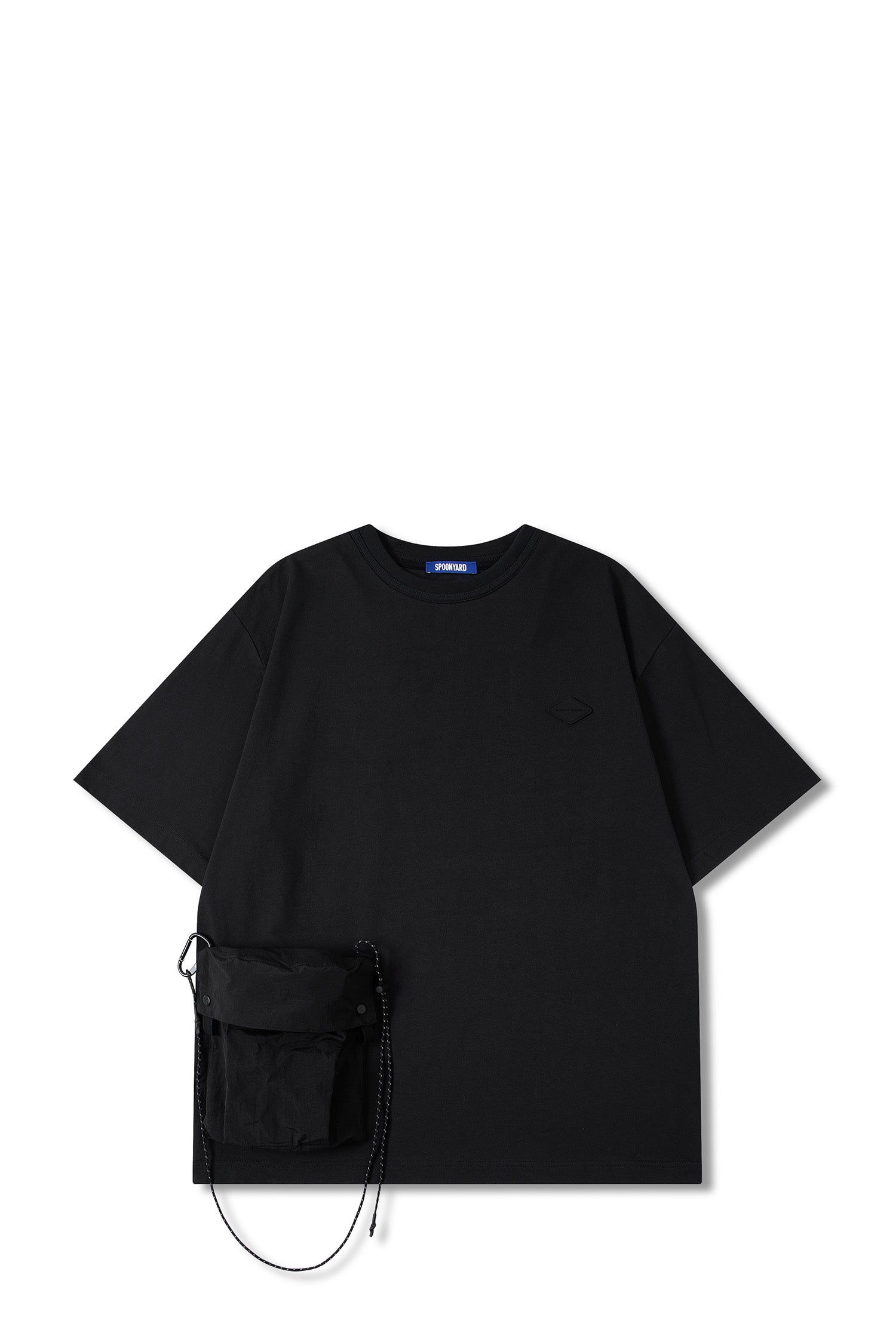 UNISEX ATTACHED POCKET TEE