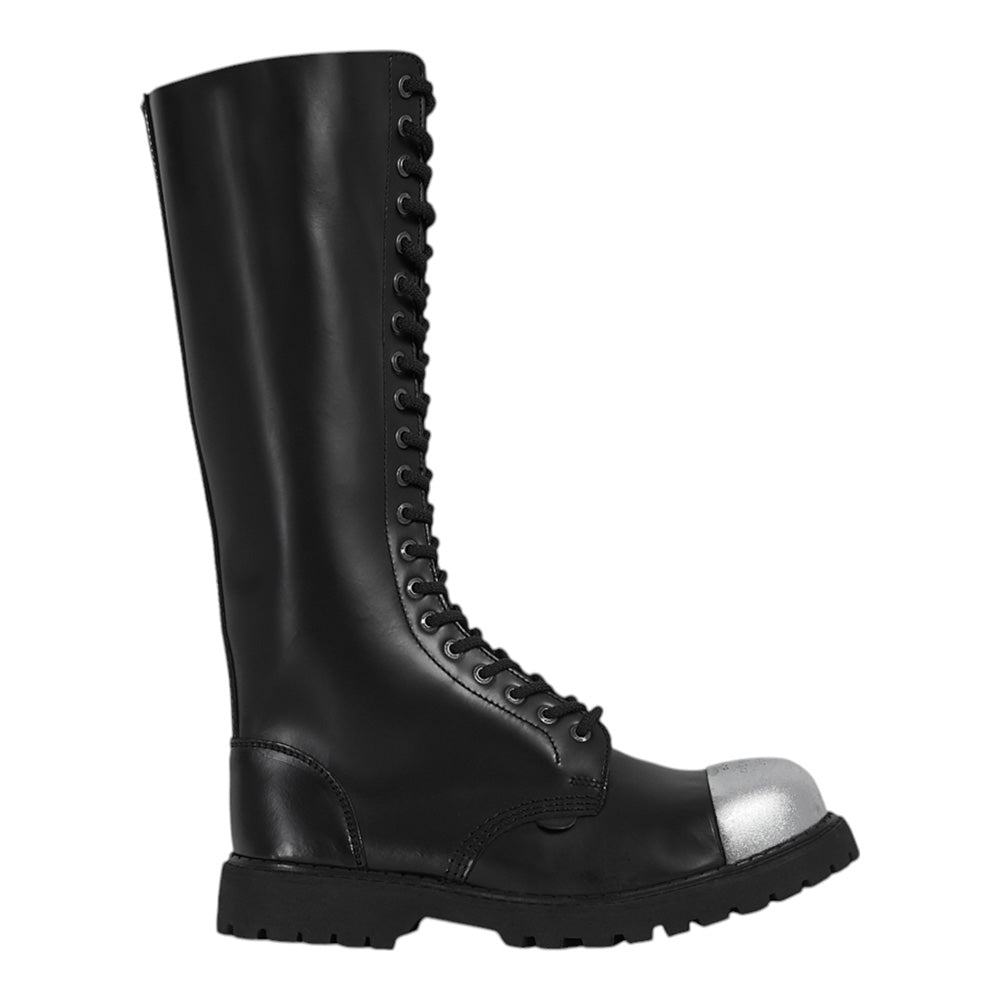 UNDERGROUND 20 EYELET EXTERNAL STEEL CAP BOOTS ICONIC GRIPPER - BOOT